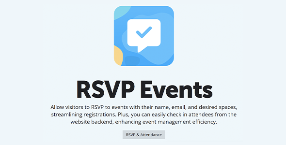 Buy EventOn RSVP Events Addon: Just $20